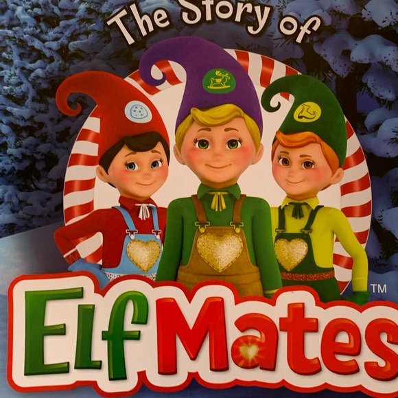 ELF | Toys | Elf Mates 3 Doll And Book Set Chef Cobbler Toy Maker ...